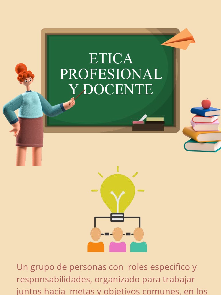 Etica Profesional y Docente | PDF