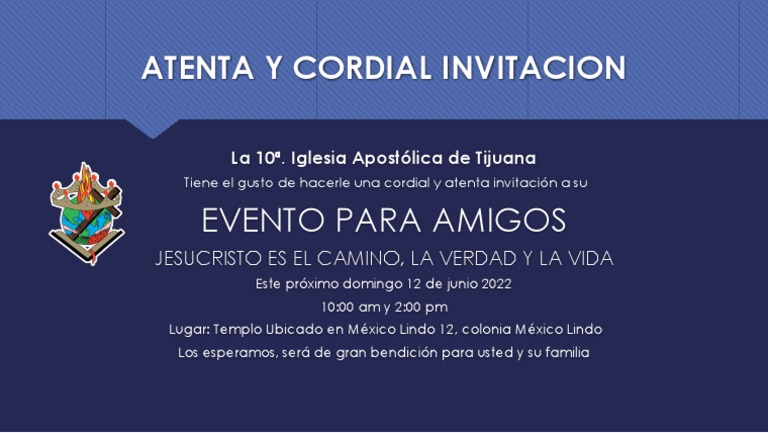 Atenta Invitacion Jun22 | PDF