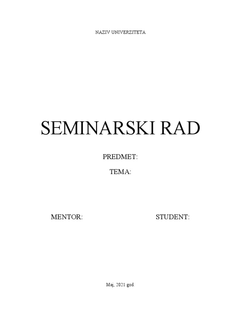 Proces Rada U Biblioteci | PDF