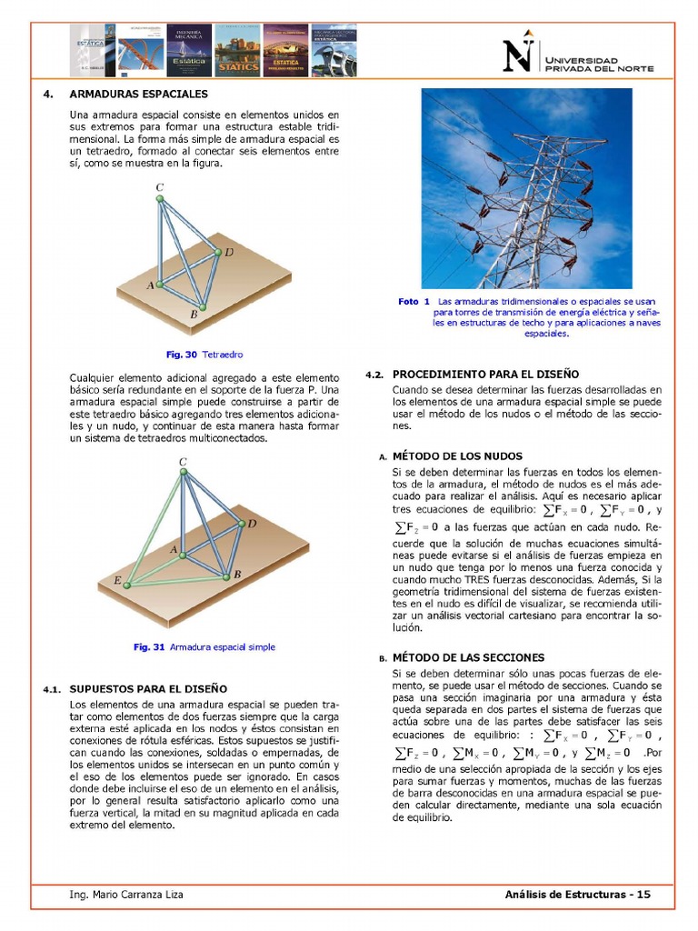 Armaduras Especiales - Estática | PDF