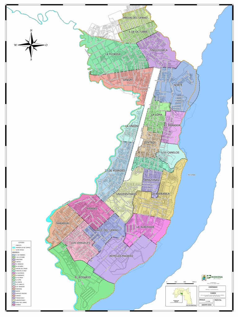 Mapa Macas Vias y Barrios | PDF