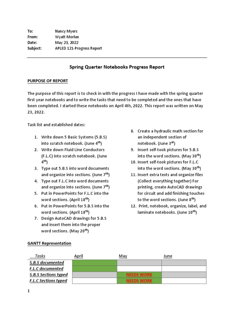 Notebooks Progress Report | PDF | Computing