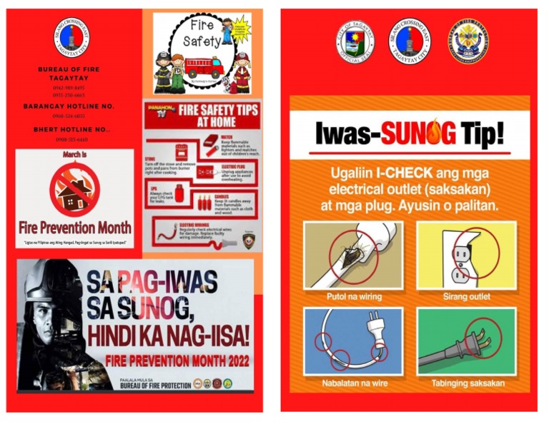 Fire Prevention Month Flyers | PDF