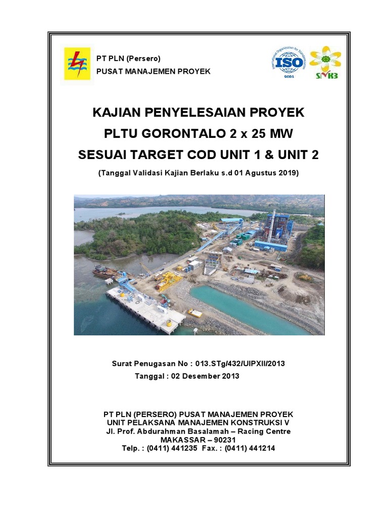 Evaluasi PLTU Gorontalo | PDF