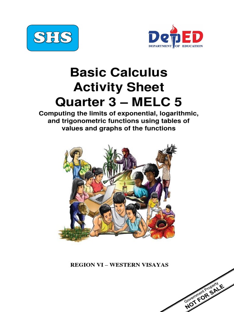 Basic Calculus Activity Sheet Quarter 3 - Melc 5 | PDF | Function ...