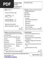 PG-SGA Nutritional Assessment Form | PDF | Eating | Malnutrition