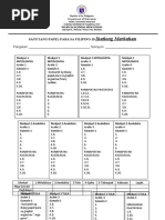 Fil10 Q2 M-3-Tula-V 5 | PDF