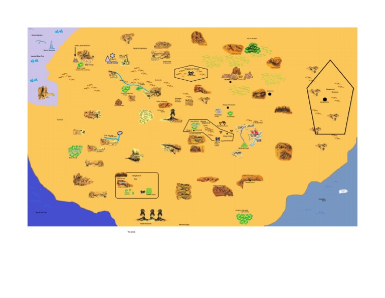 DND Cartoon Map | PDF