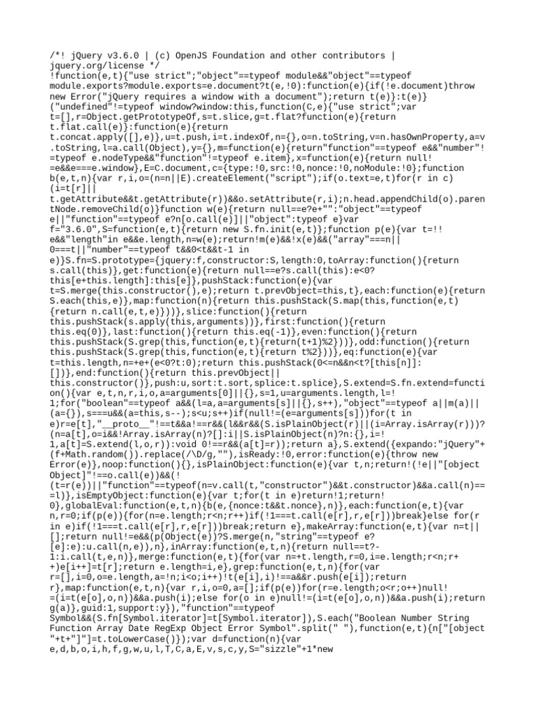 Jquery Js | PDF | Computer Science | Html