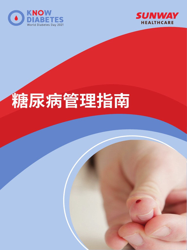 SHG Guidebook On Managing Diabetes (Mandarin) | PDF