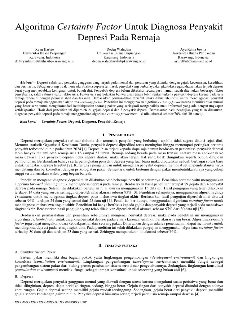 Naskah Ilmiah - Ryan Hasbie (Revisi 1) | PDF | Sains & Matematika