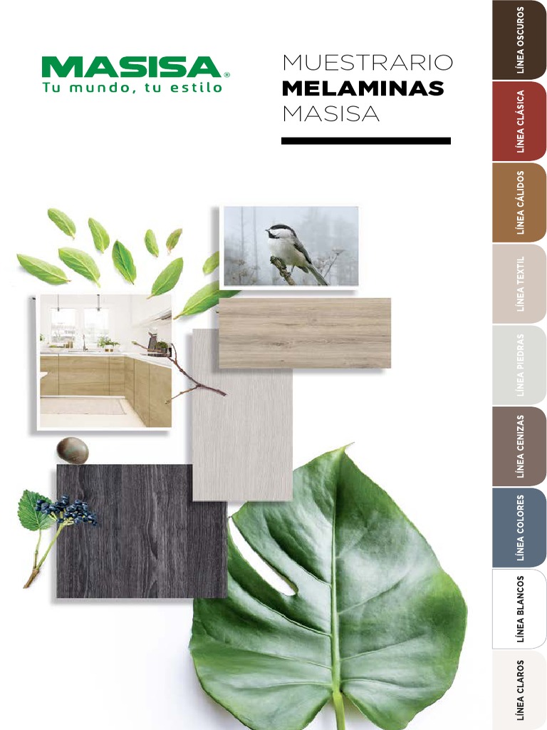 Folleto Melaminas Masisa 2020 | PDF | Materiales de construcción ...