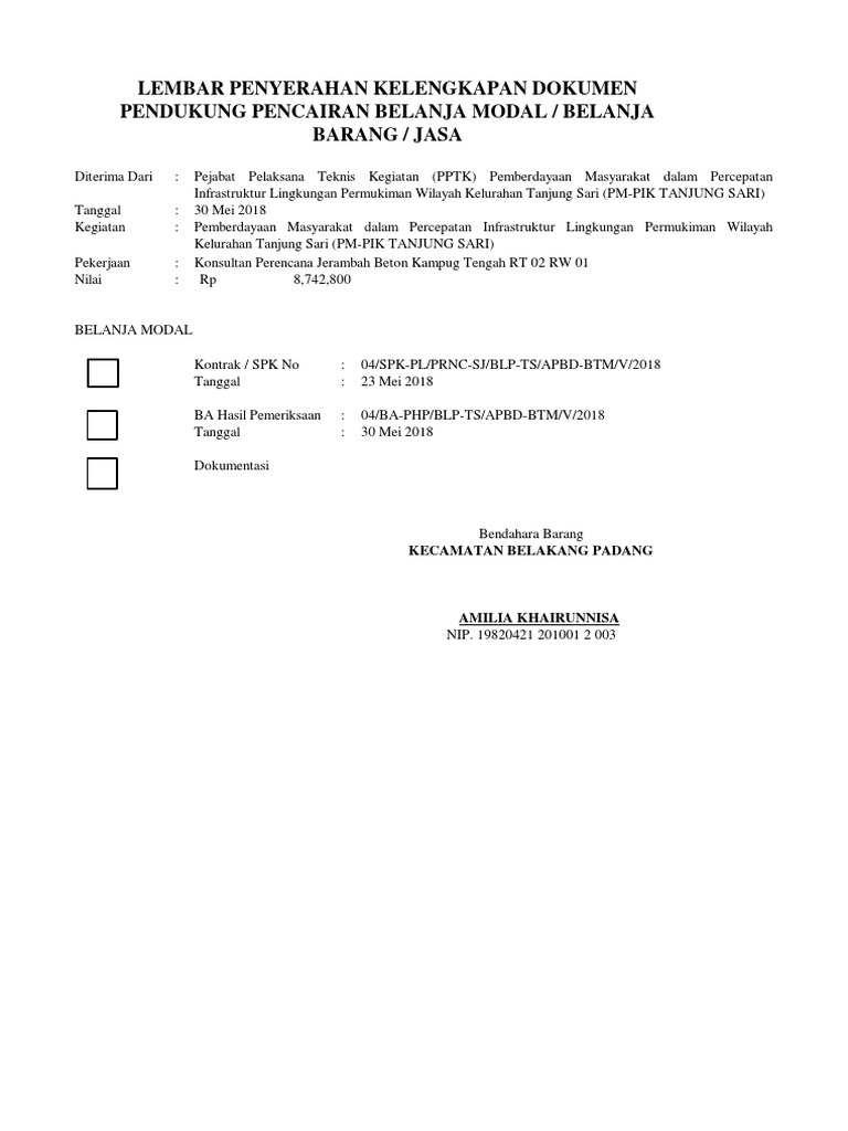 RT 2 RW 1 Ba New | PDF