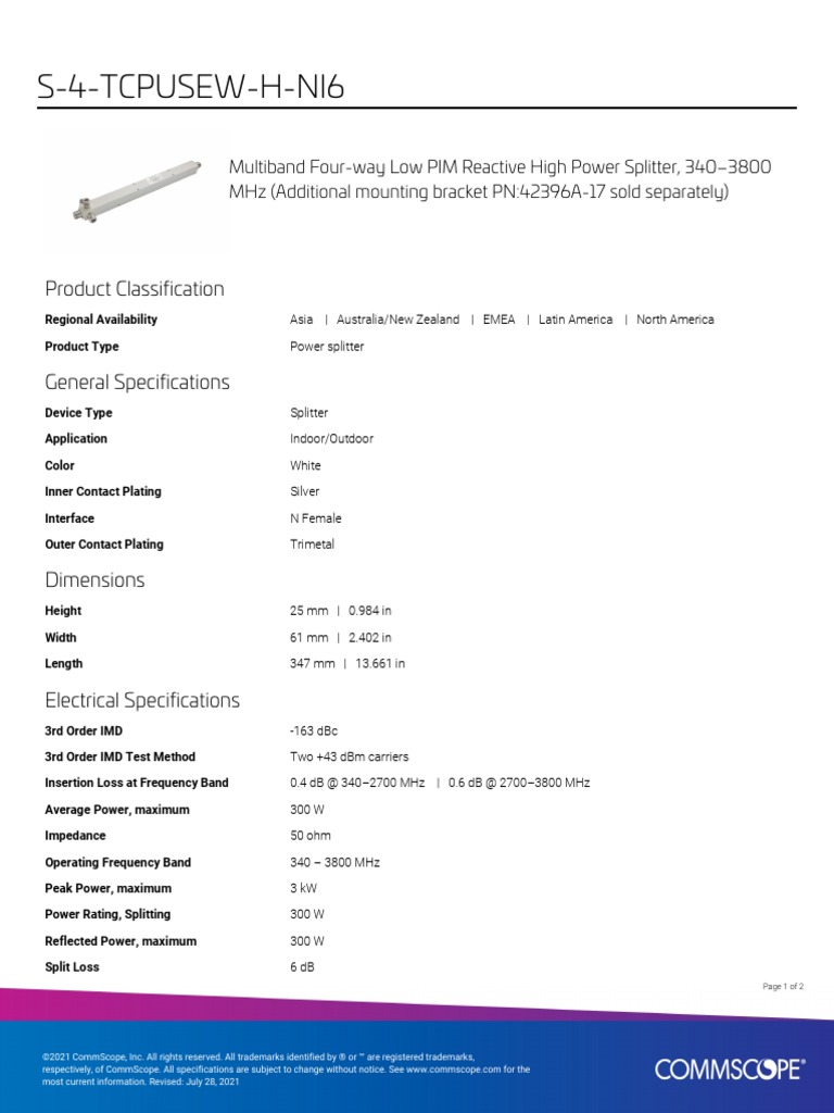 S 4 TCPUSEW H NI6 Product Specifications | PDF | Metrology | Physical ...