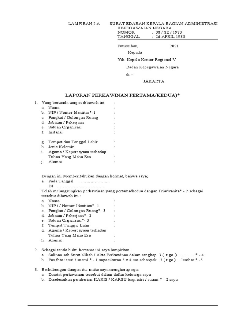 Blanko Karis Karsu | PDF