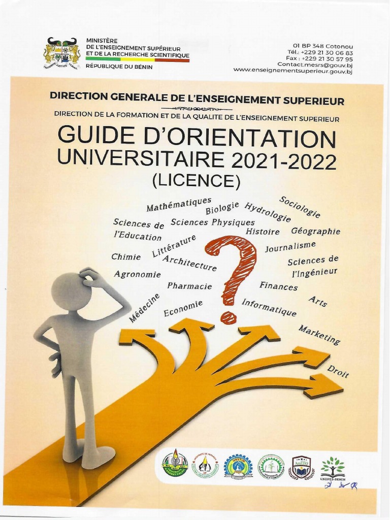 Guide D'orientation 2021-2022 | PDF