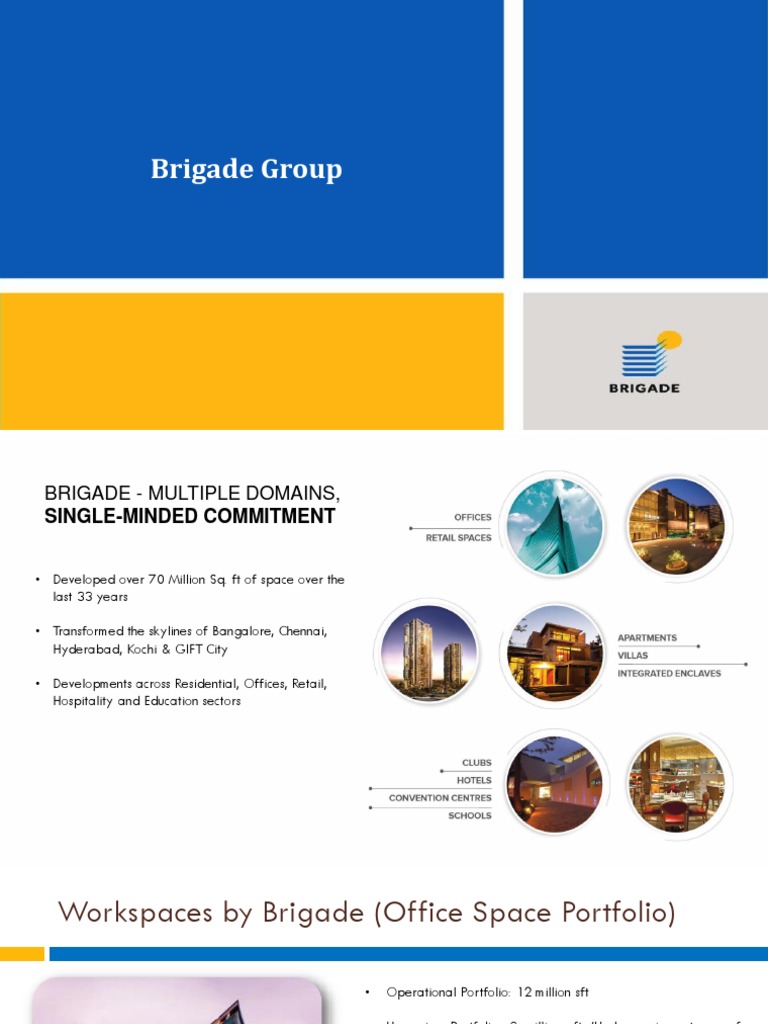 Summit @ Brigade Metropolis - Project Deck | PDF | Service Industries ...