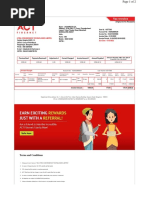 Act Invoice: ACT Fibernet Admin | PDF | Cheque | Invoice