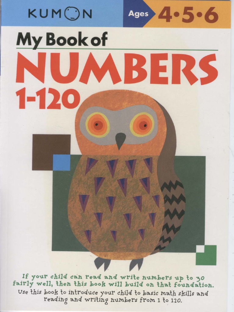 Ages 4-5-6 My Book of Numbers (1-120) | PDF