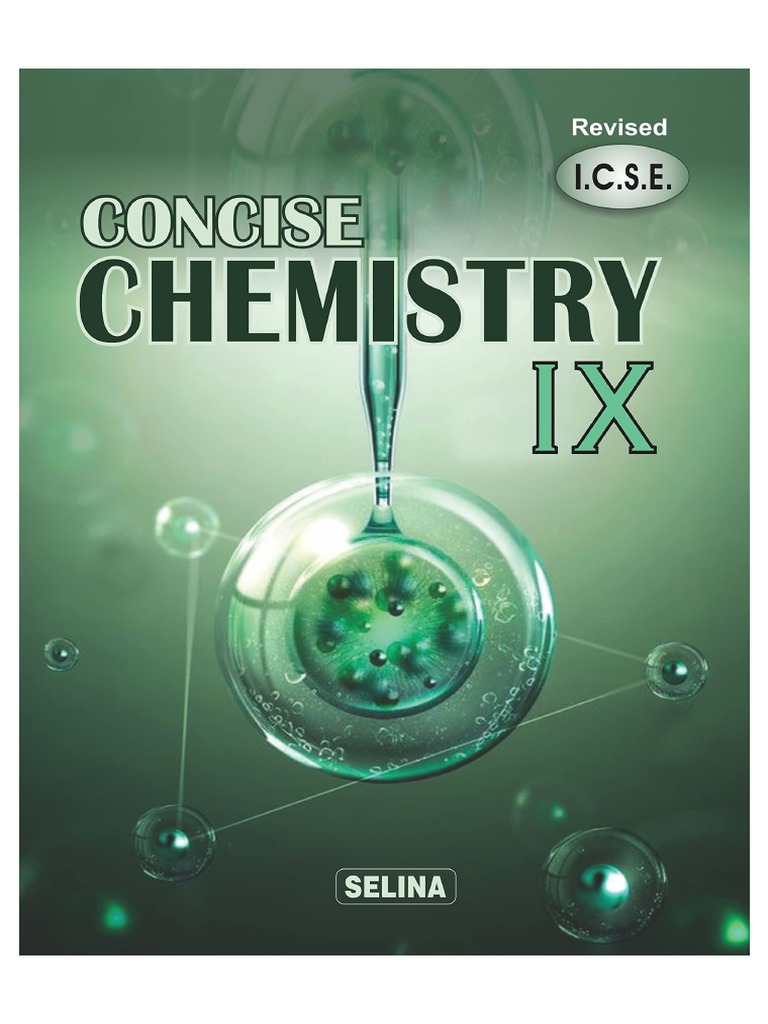 Selina Concise Chemistry Class 9 | PDF