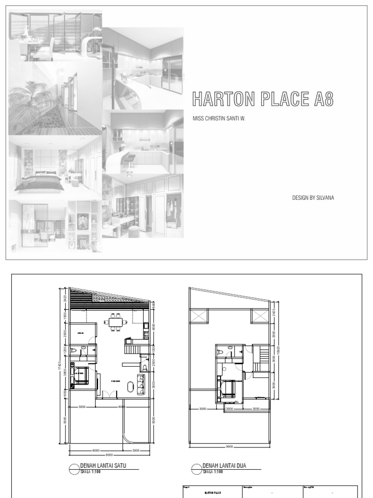 Revisi Gambar Kerja Halton Place | PDF