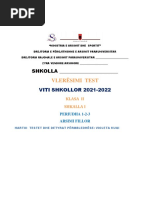 Modele Testesh Per KL-I | PDF