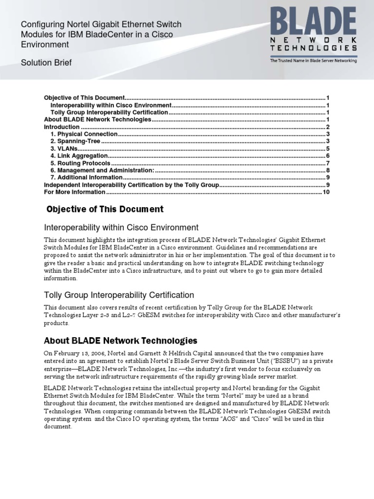 Comandos Alteon Os | PDF | Telecommunications Standards | Computer Standards