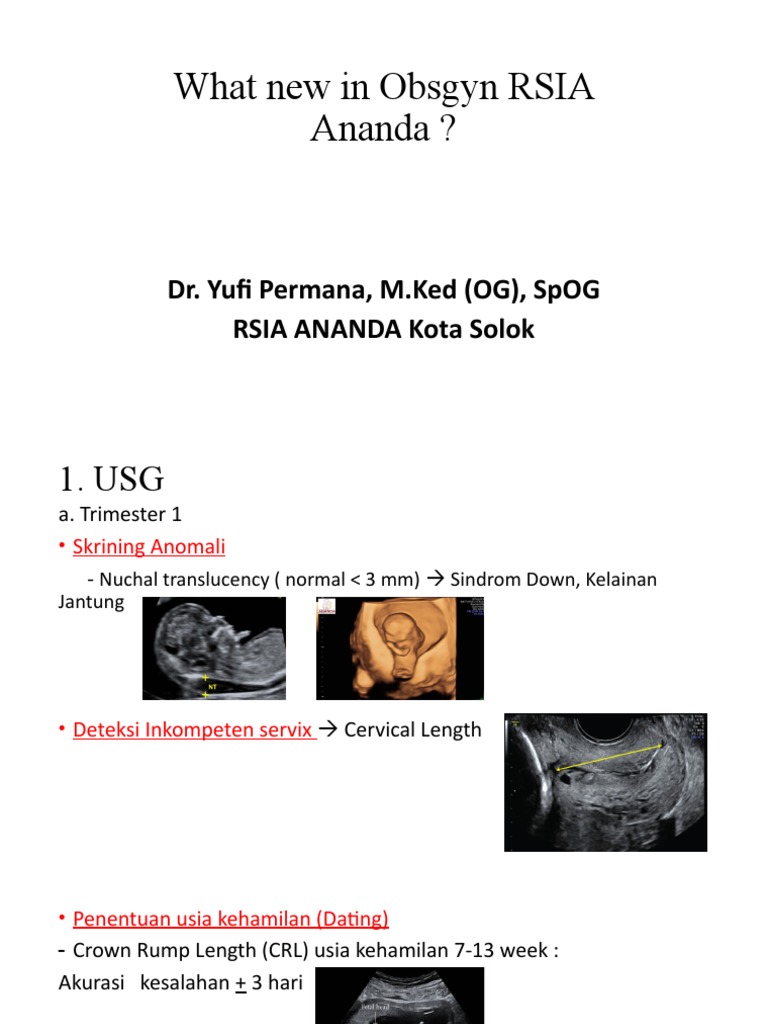 Layanan Baru Obsgyn RSIA Ananda | PDF