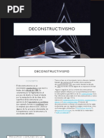 Deconstructivismo | PDF | Medios de arte | Diseño arquitectonico