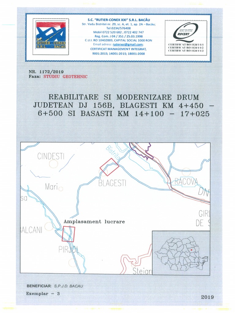 Studiu Geotehnic - IMT | PDF