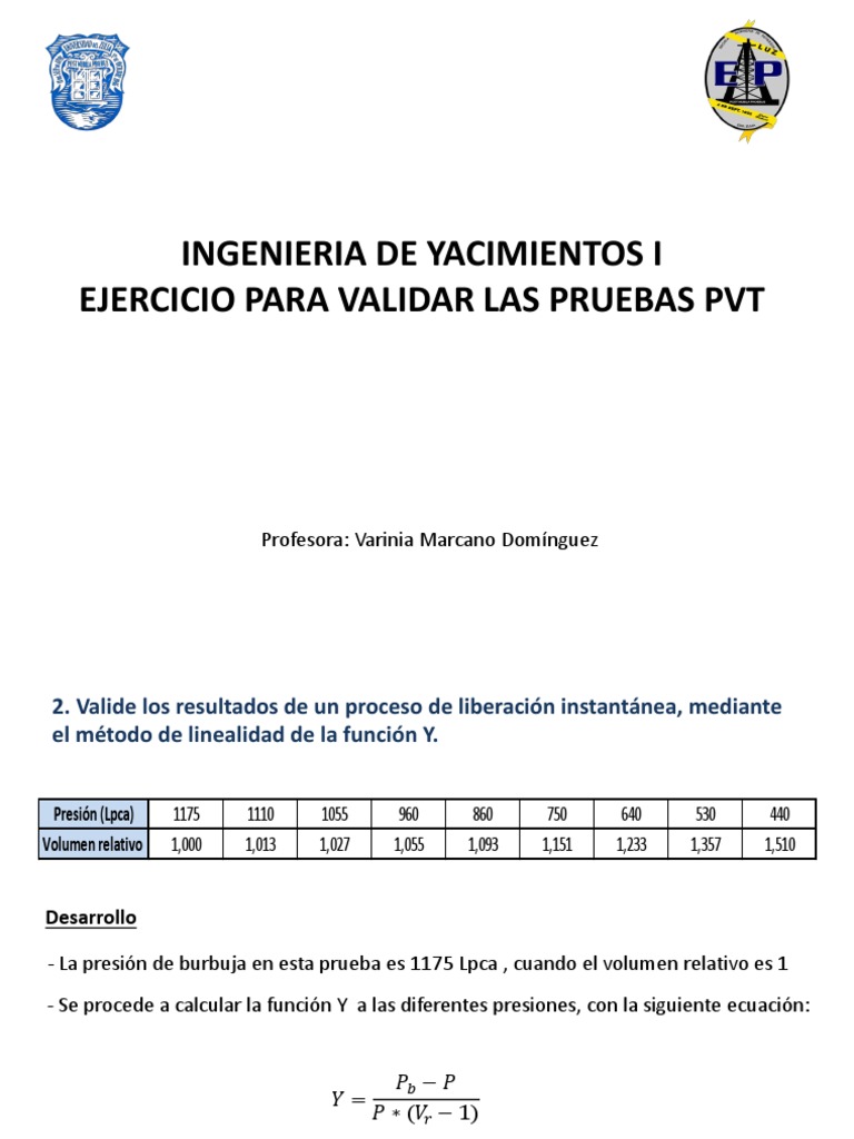 Ejercicio Método de Validación PVT 3 | PDF | Tecnología