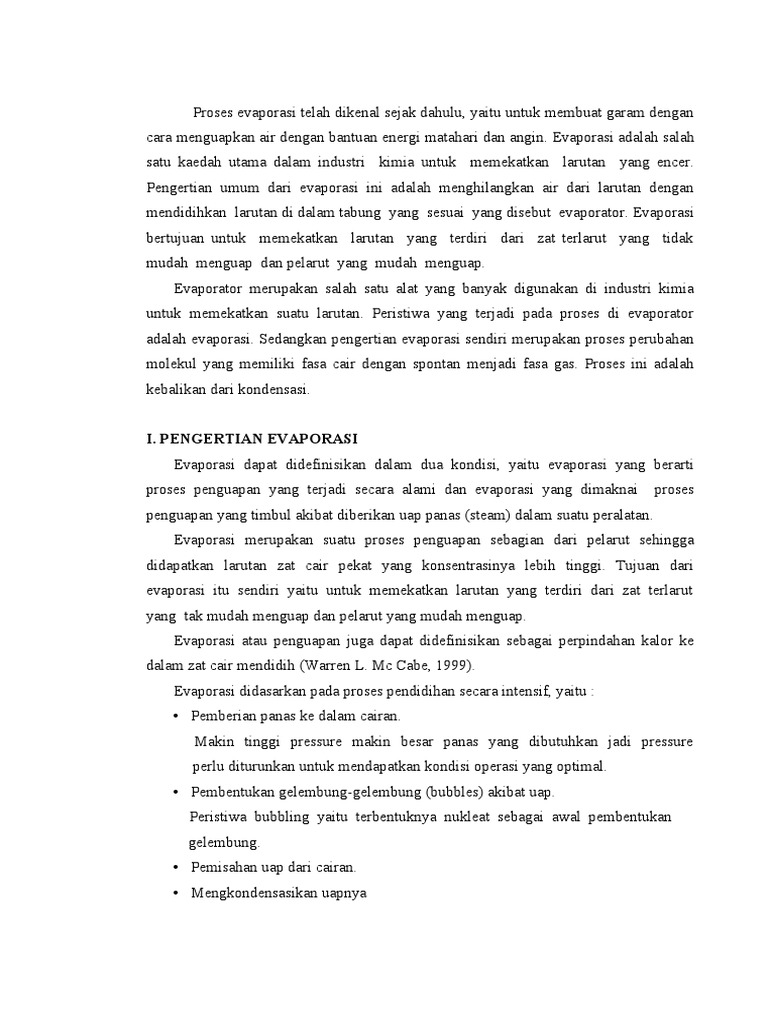 Kelompok 4 - 4kib - Evaporator | PDF | Griya & Taman | Sains & Matematika