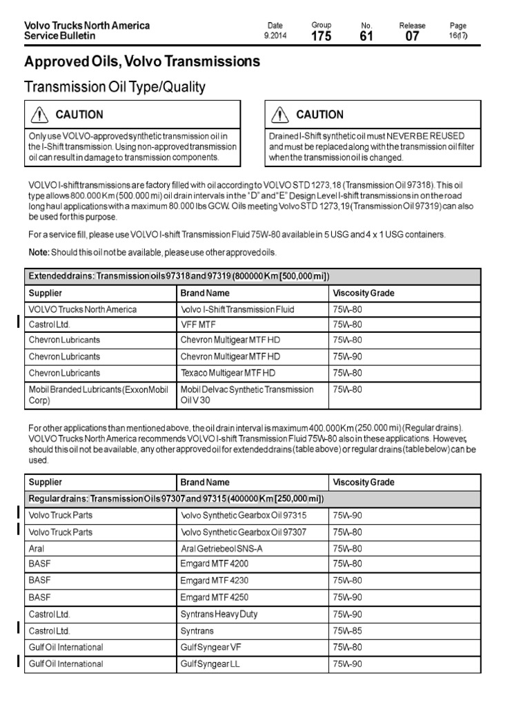 Volvo I Shift Trans | PDF