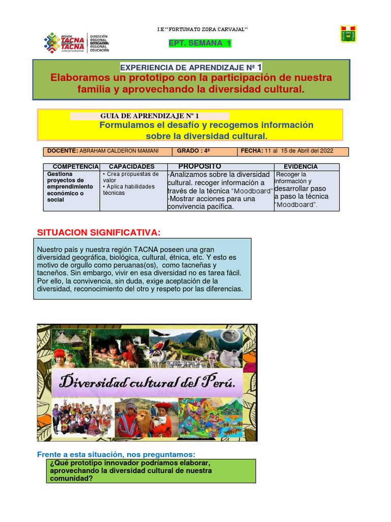 Ept 4 Guia De Actividad 1 Pdf Imagen Aprendizaje