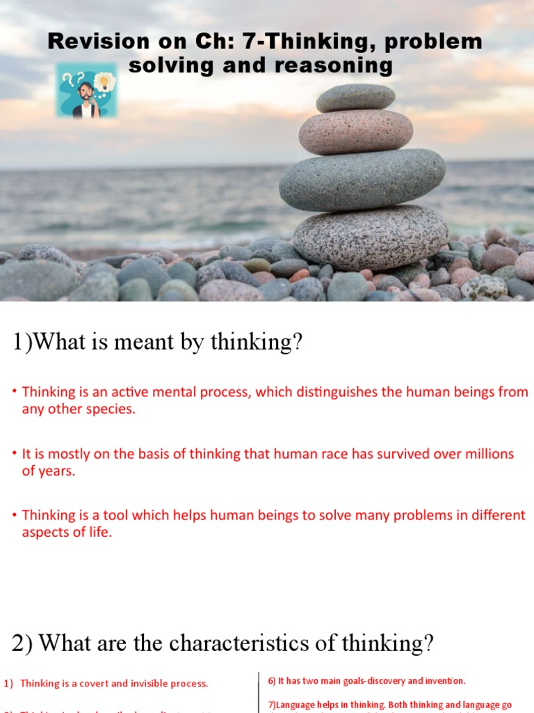 Thinking and Problem Solving Strategies | PDF | Thought | Heuristic