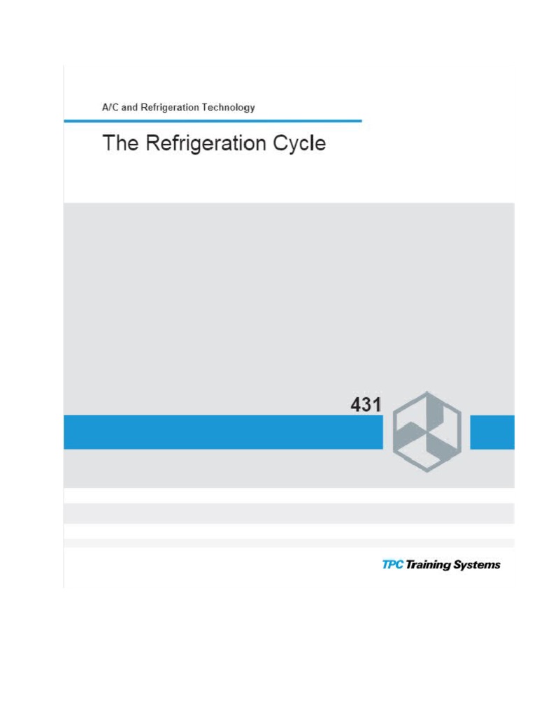 431 Refrigeration Cycle | PDF