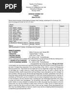 2nd Araw NG Brgy. Parkway MC Script | PDF