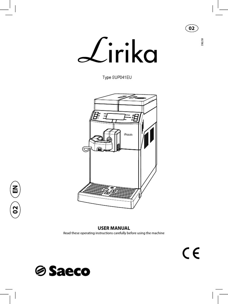 User Manual for a Coffee Machine: Instructions for Use, Cleaning ...
