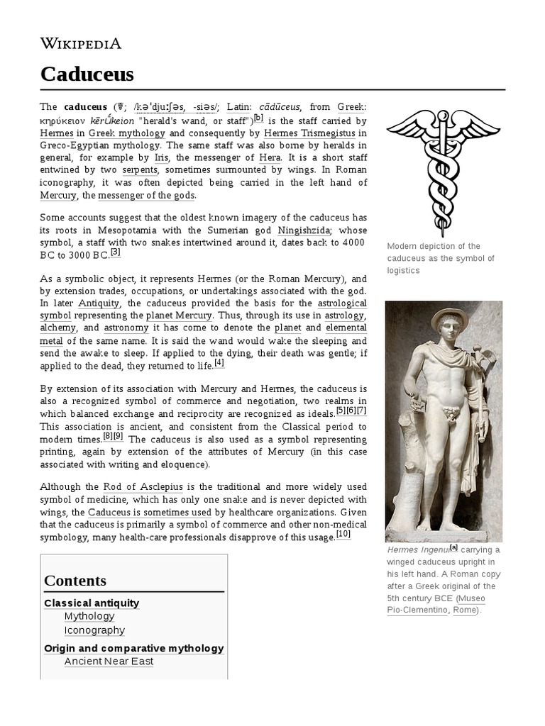 Caduceus | PDF | Symbols