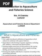 Chapter 1 - Introduction To Aquaculture. Principles | PDF | Aquaculture ...