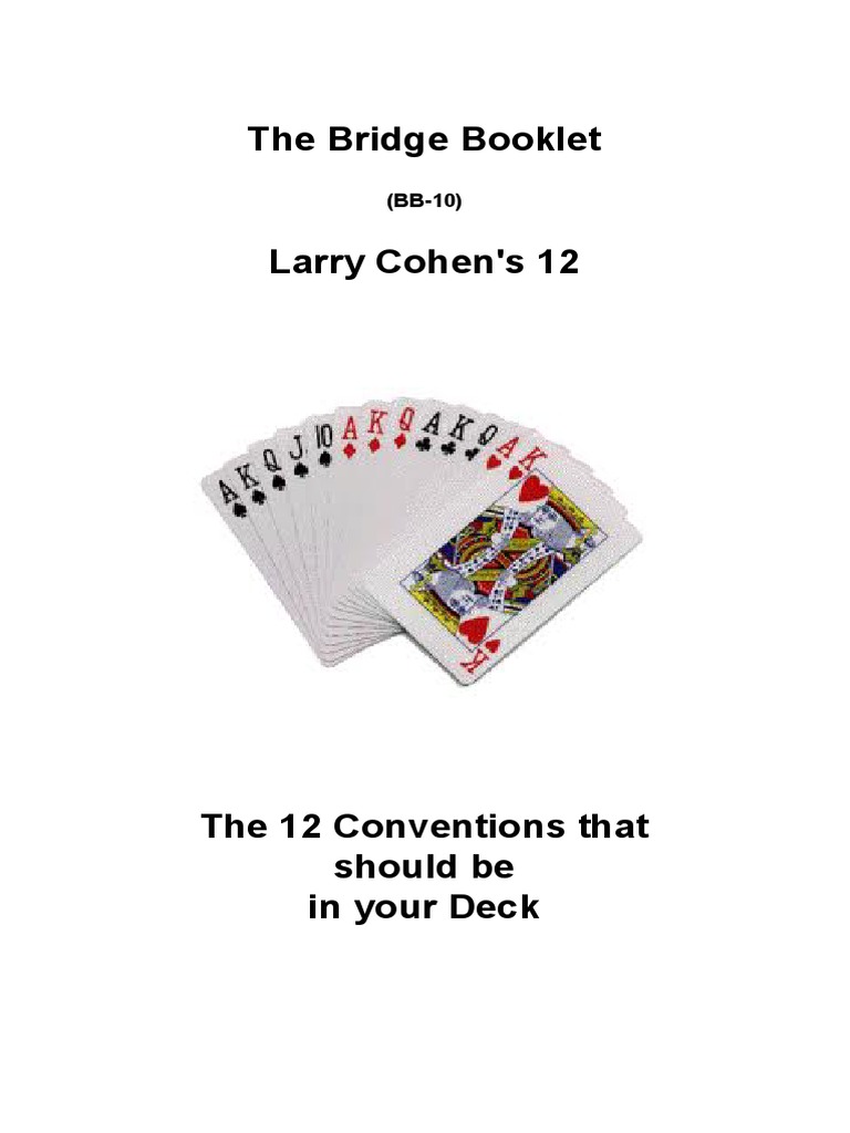BB10 Larry Cohens 12 | PDF | Contract Bridge