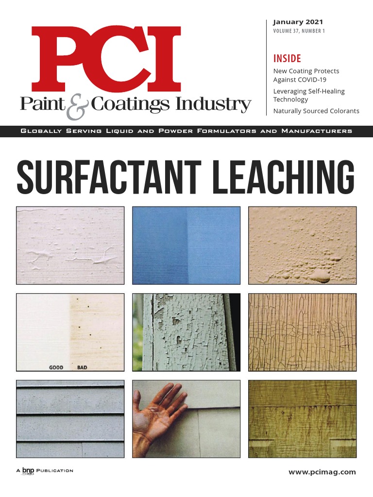 Pci - Surfactant Leaching | Download Free PDF | Paint | Solubility