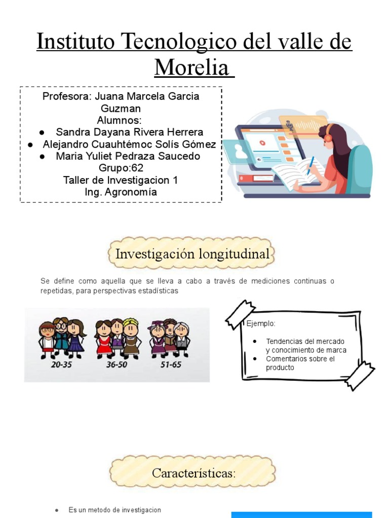 Investigación Longitudinal y Transversal | PDF | Estadísticas | Metodología