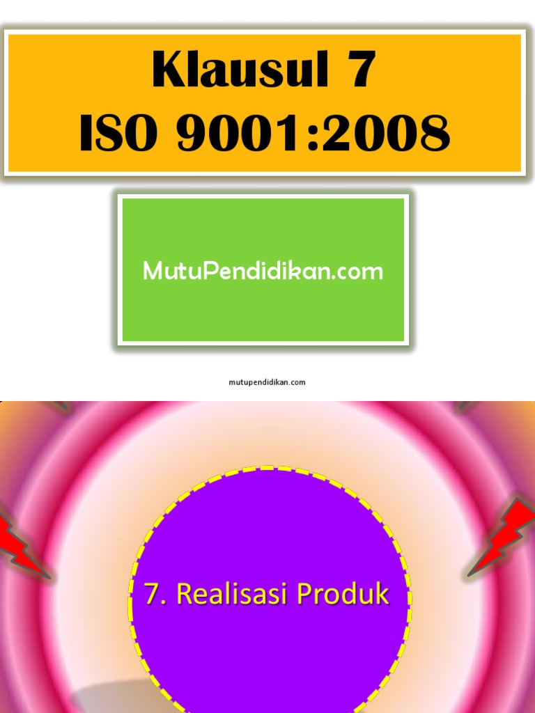 KLAUSUL ISO 9001 - KL - 7 | PDF | Bisnis