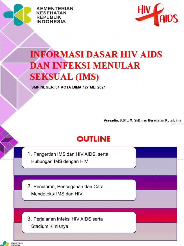 Materi Ajar HIV Dan IMS | PDF