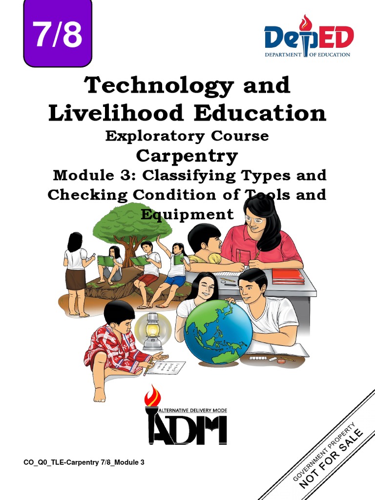 TLE-Carpentry 7 - 8 - Module 3 - Classifying Types and Checking ...
