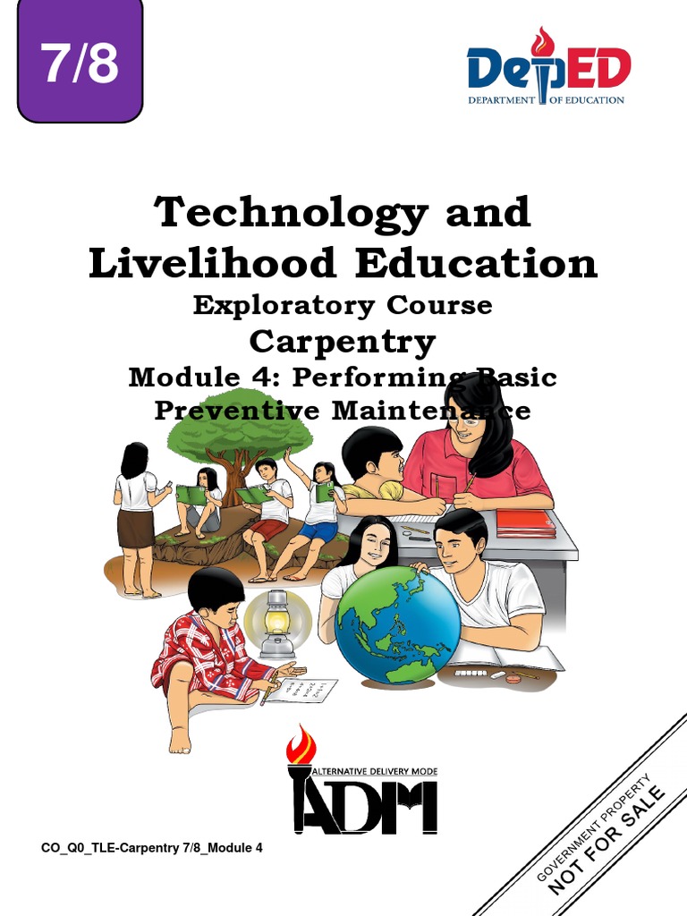 Tle Carpentry 7 8 Module 4 Performing Basic Preventive