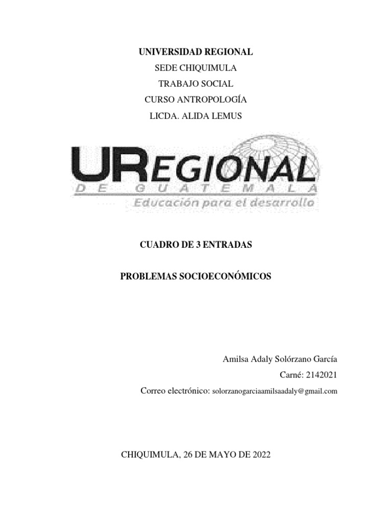 Cuadro de 3 Entradas | PDF | Alcoholismo | Alimentos