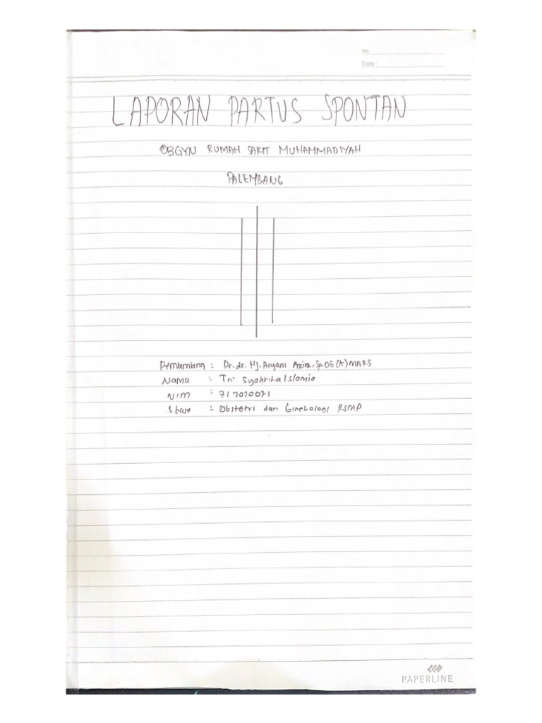 Partus Spontan Sasa | PDF