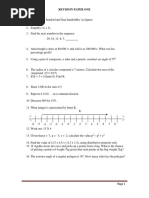 Entrance Exam Practice Questions For Grade 7 | PDF | Rectangle ...